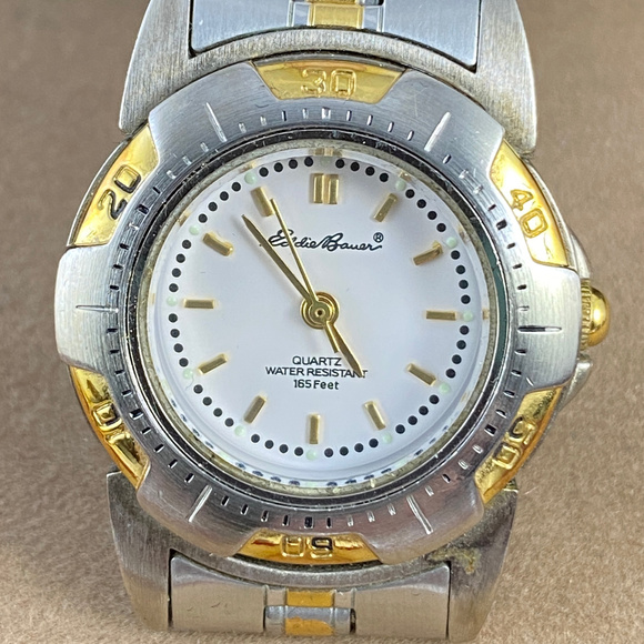 Eddie Bauer | Accessories | Eddie Bauer Convertible Watch Ss Leather 4 ...